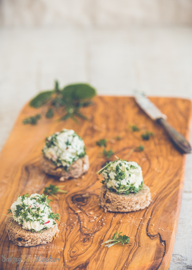 doppelback-brot I frischkäse I butter -1 - Salzig, Süß und Lecker